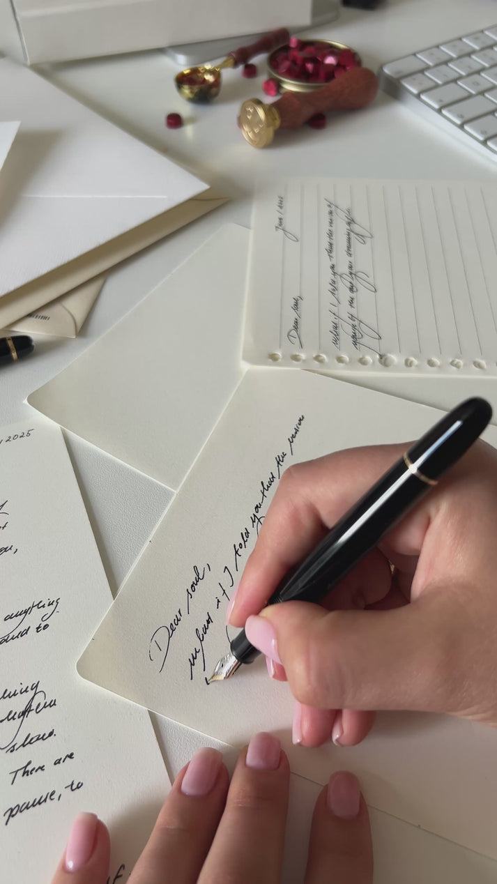 Seasonal Handwritten Letter Subscription – Rania Gebagi